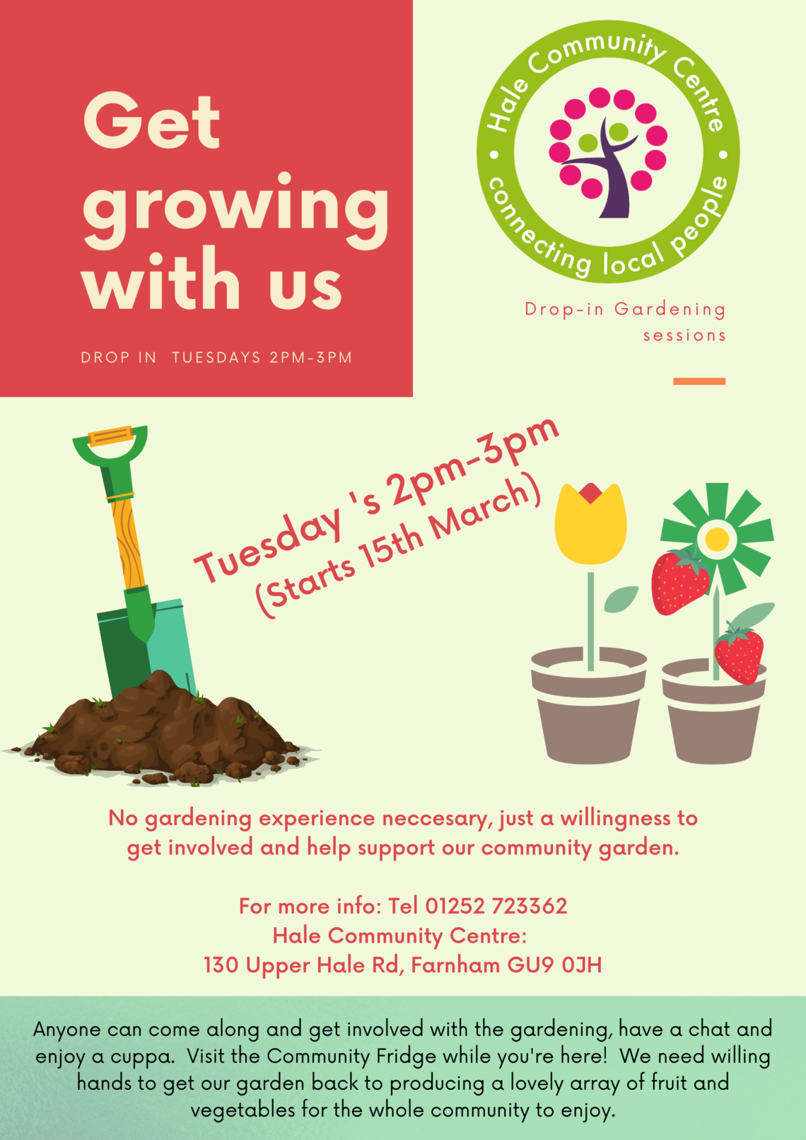 COMMUNITY GARDEN - Hale Community Centre